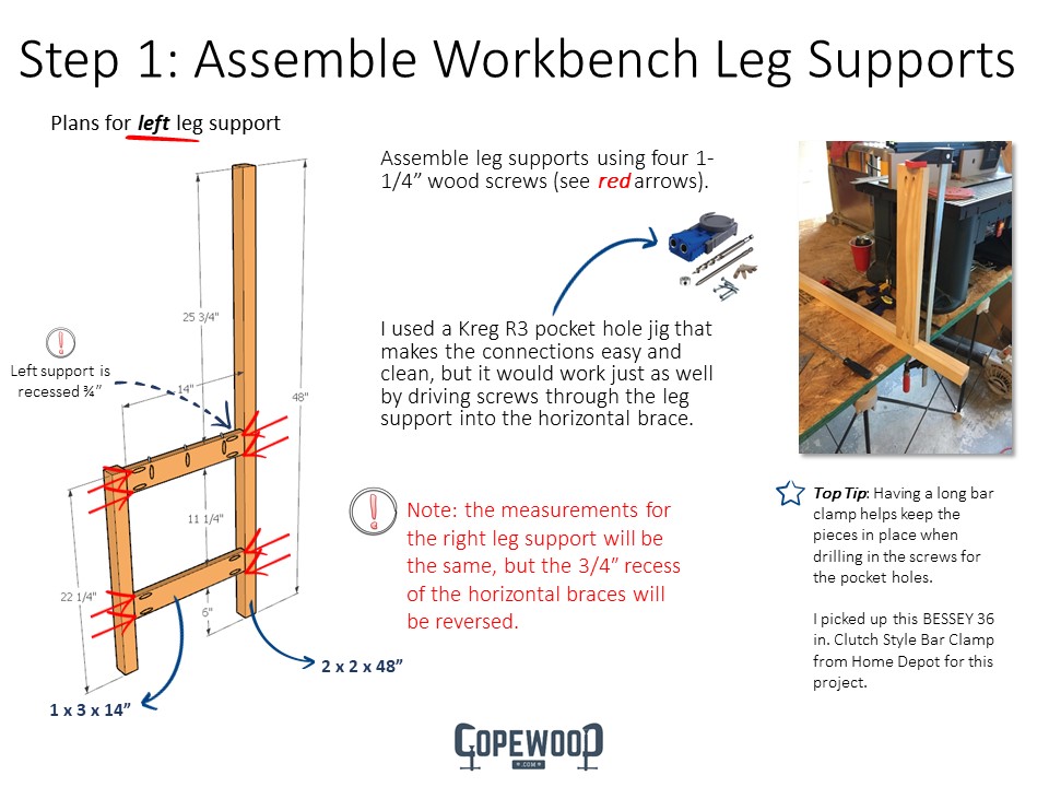 DIY Kids Workbench | Free Step-by-Step Build Plans | Copewood